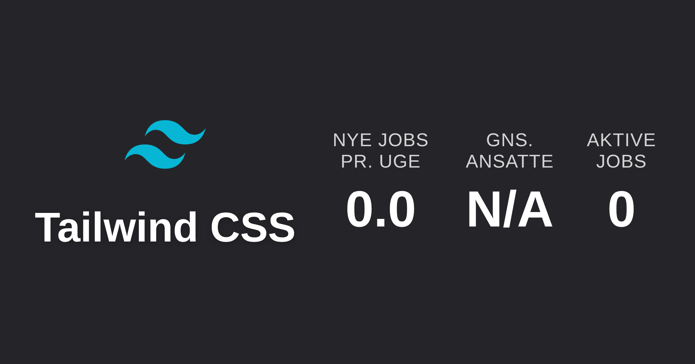 Tailwind-css jobs i Danmark – find dit næste Tailwind-css job | kaoz.dk